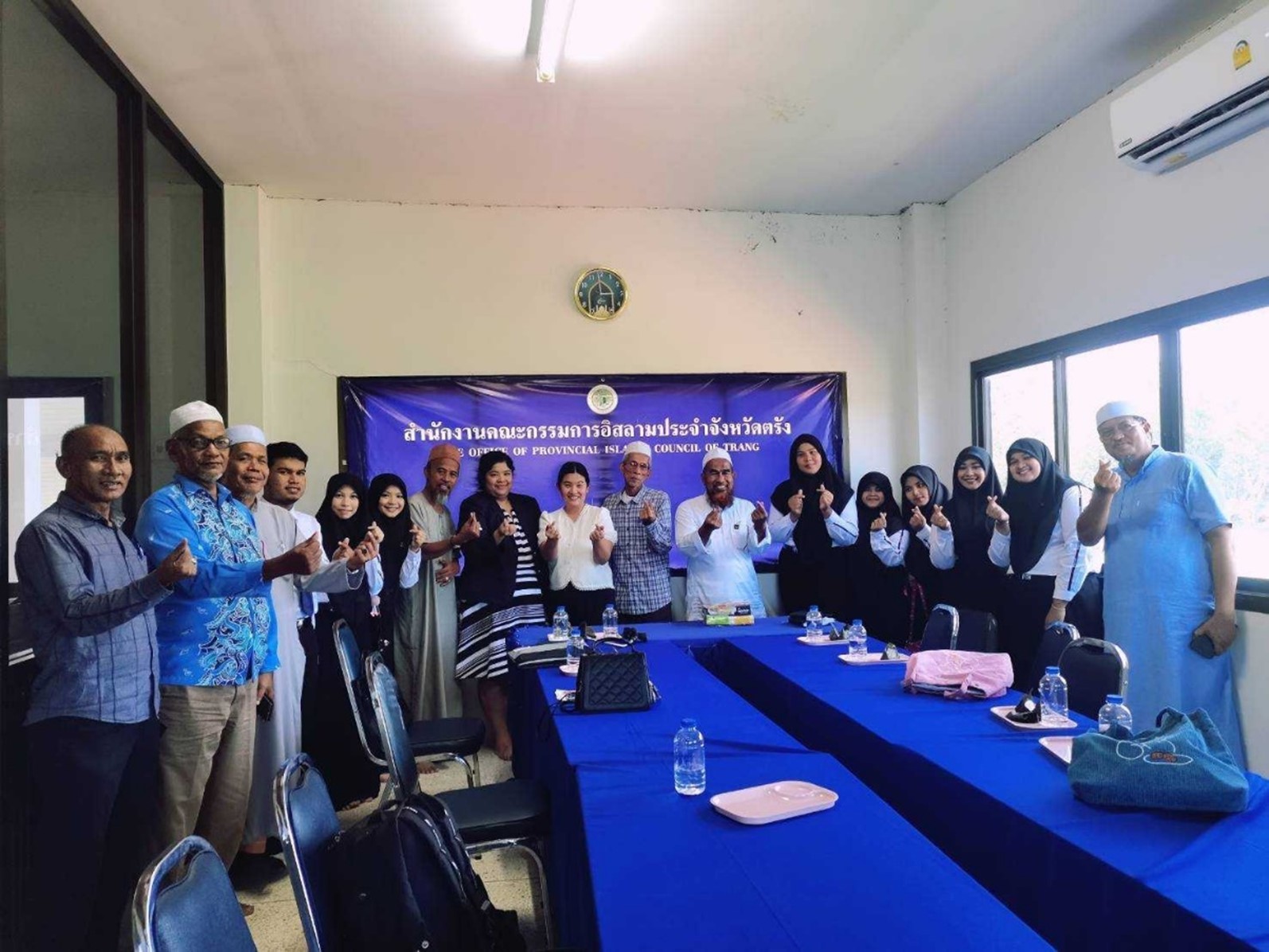 The faculty and students of the Halal Food Business Management program ...